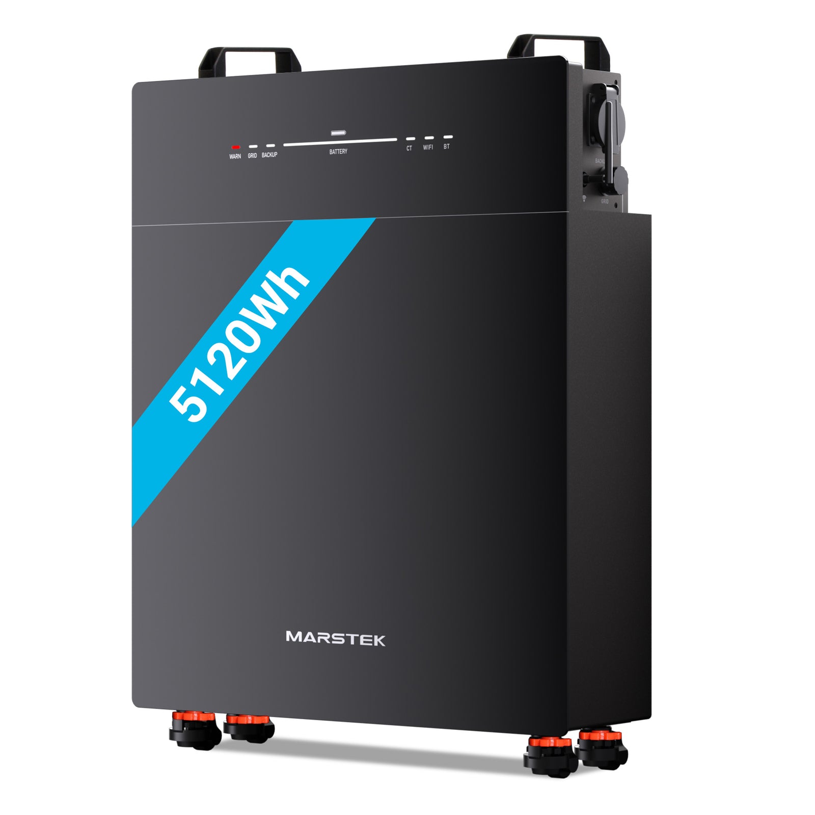 Marstek VENUS E 2.0 Solarspeicher 5,12 kWh Erweiterbarer AC-gekoppelter Solarstromspeicher mit ...